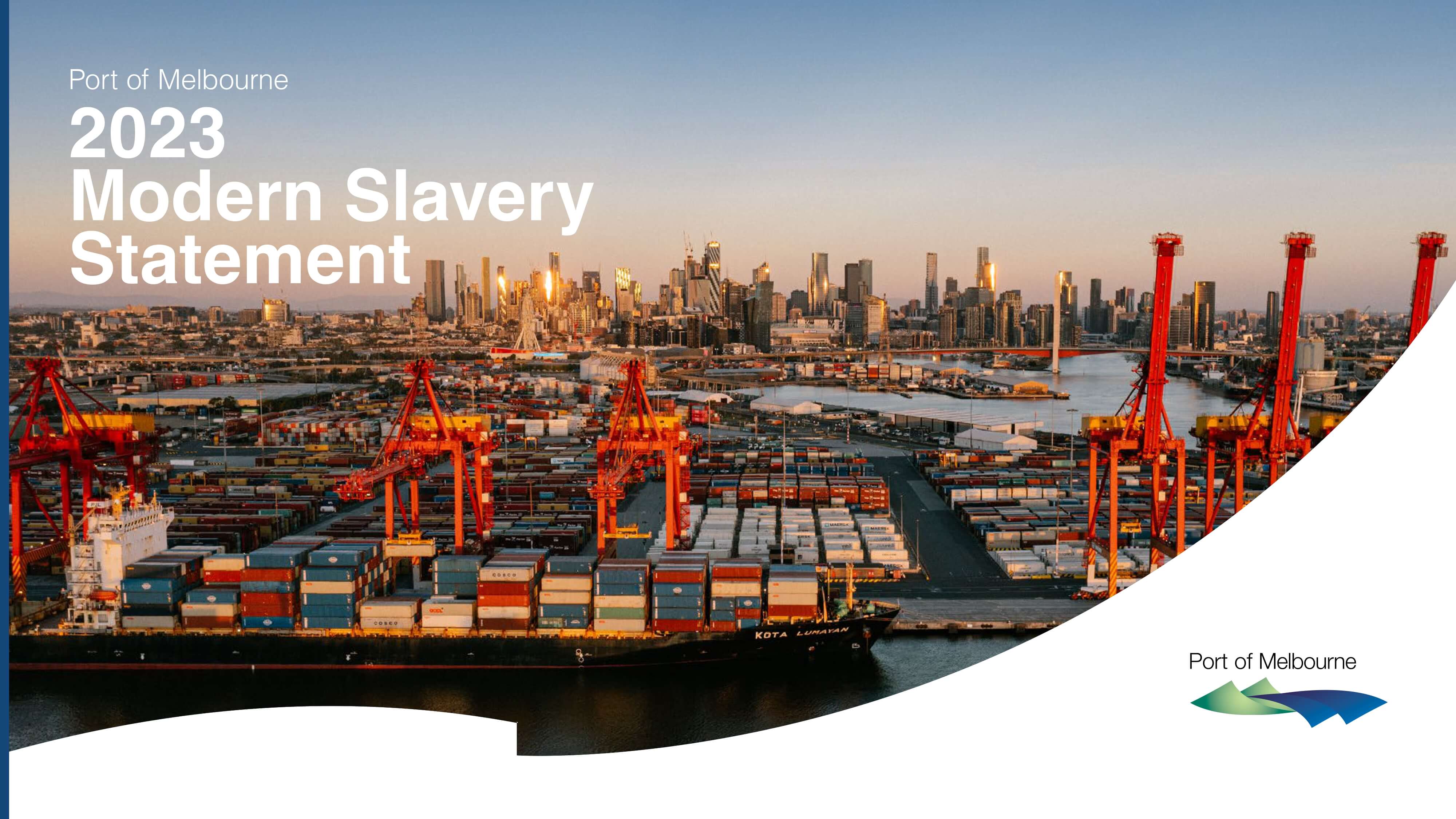 Modern Slavery Statement - Port of Melbourne
