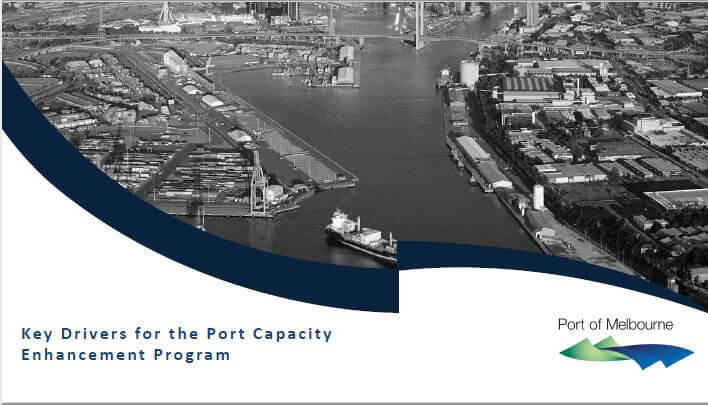 Port Capacity Enhancement Program - Port of Melbourne